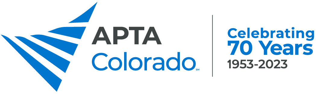 APTA Colorado 70th Anniversary – 2024 Rocky Mountain Annual Conference ...